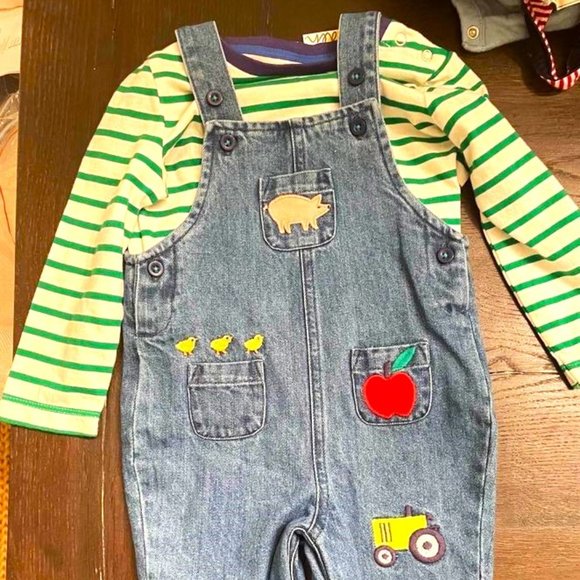 Mini Boden | Matching Sets | Brand New Baby Boden New Wtag Lil Farmer ...